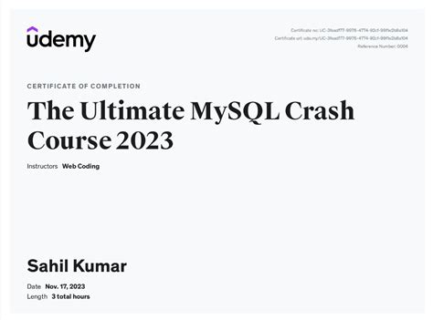 Learned Sql Skills With Udemy Course Sahil Kumar Posted On The Topic Linkedin