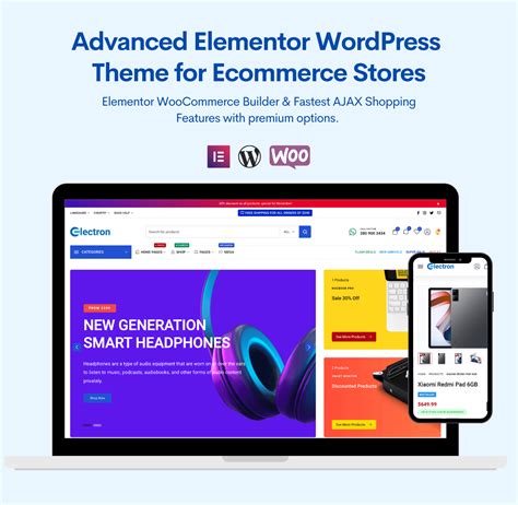 Electron Elementor Electronics Store Woocommerce Theme Webdevbay
