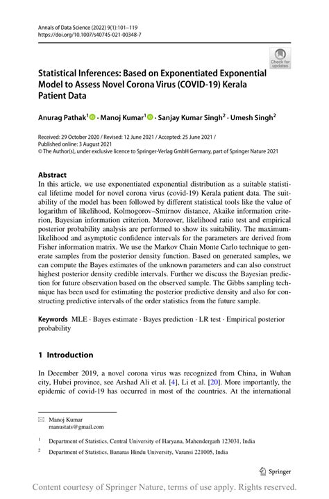 Statistical Inferences Based On Exponentiated Exponential Model To