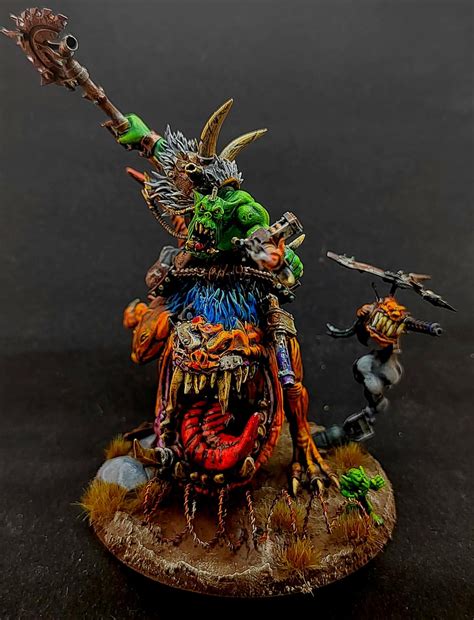 Beastboss On Big Squig Model By Gorks Sculpts Rorks