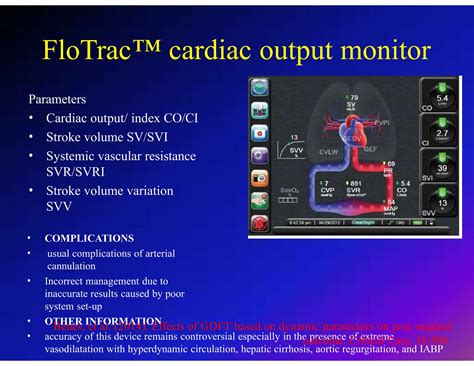 Cardiac Output Monitoring Co Monitoring Pptx