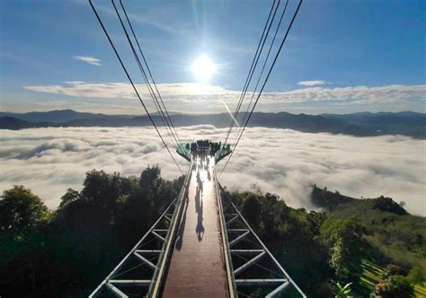 สกายวอล์คทะเลหมอกอัยเยอร์เวง ความยิ่งใหญ่ของทะเลหมอกเบตง