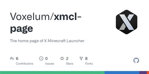 Github Voxelum Xmcl Page The Home Page Of X Minecraft Launcher