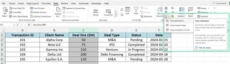 Step By Step Guide To Using Data Validation In Excel Downloadable Template