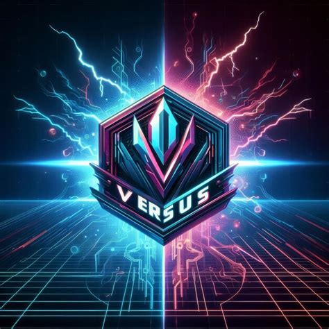A logo for the brand of the brand quot vs quot | Premium AI-generated image