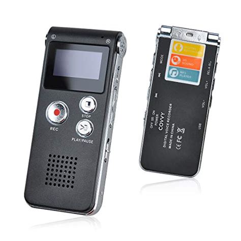 Digitales Diktiergerät Covvy 8gb Audio Aufnahmegerät Digitaler Voice