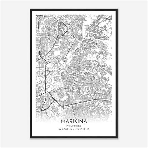 Marikina Custom Maps And Posters