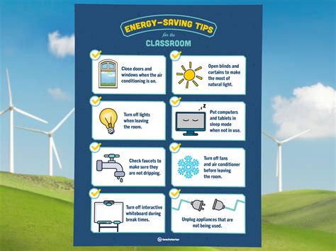 Energy Saving Tips For The Classroom