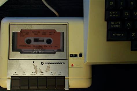 Commodore 1530 C2n Datasette Cassette Data Storage