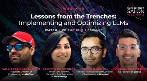 webinar [webinar] lessons from the trenches implementing and