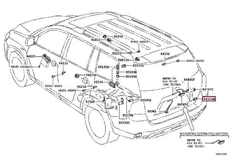 Visual Guide To Toyota Kluger Parts