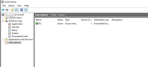 windows event forwarding wef server kurulumu windows event