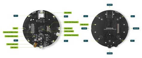 Respeaker Xmos Xvf3800 4 Mic Array Board Features Esp32 S3 Module Also Works Over Usb Cnx
