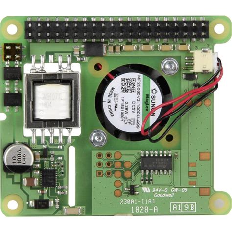Rpi3 Modbp Poe Raspberry Pi Add On Board Power Over Ethernet 313728