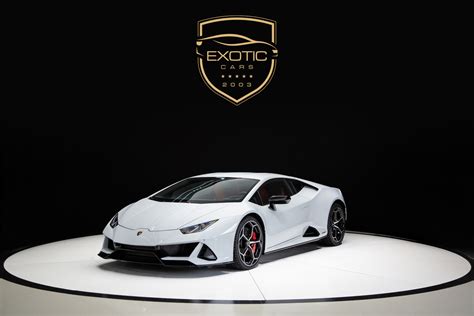 2020 White Lamborghini Huracan Evo For Sale In Dubai Uae