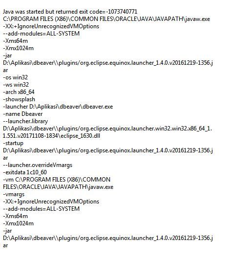 Bug Error After Exit On Java Jdk 10 · Issue 3854 · Dbeaverdbeaver · Github