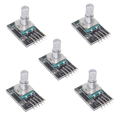 Black ROTARY ENCODER MODULE FOR ARDUINO For Servo Motor At 36 Piece In New Delhi