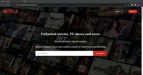 akash kumar on linkedin bharatinternship webdevelopment netflixclone proudachievement