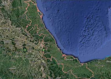 Régions Dhydrographie Veracruz Rivières Lagunes Barrages
