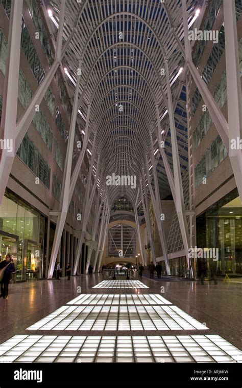 Brookfield Place Toronto Glass Atrium Banque De Photographies Et D