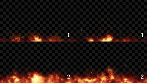 硝烟战火气氛遮罩 小火焰 视频素材包下载