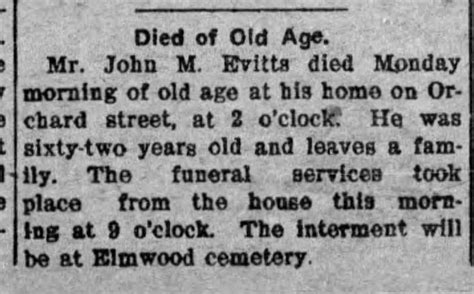 John M J Evitts 1841 1903 Find A Grave Memorial