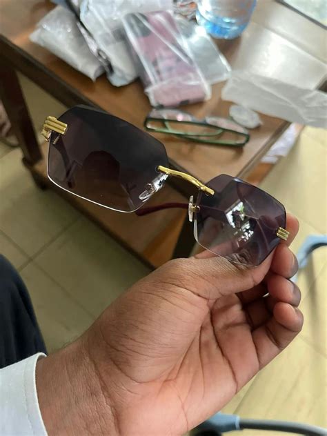 Electric Visual Sunglasses Rimless Square Sunglasses Grailed