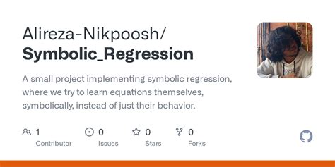 Github Alireza Nikpoosh Symbolic Regression A Small Project Implementing Symbolic Regression