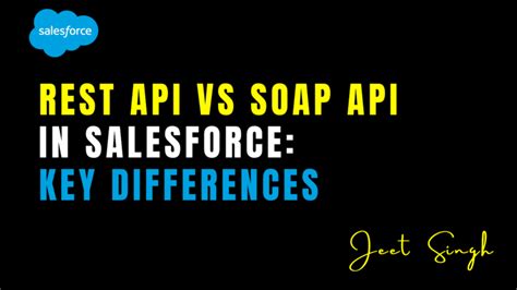 Rest Api Vs Soap Api In Salesforce Key Differences Jeet Singh