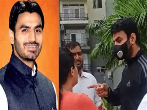 Shrikant Tyagi Case महिला से बदसलूकी करने वाले भाजपा नेता के पीछे