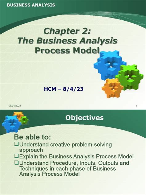 Chapter2 The Business Analysis Process Model Pdf Business