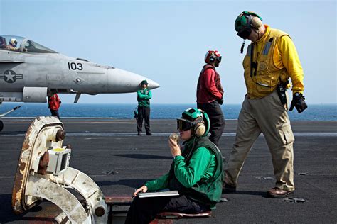 25 Aircraft Carrier Flight Deck Crew Colors