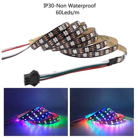 Jual Led Strip Ws2812b 5050 Rgb Strip Light Shopee Indonesia