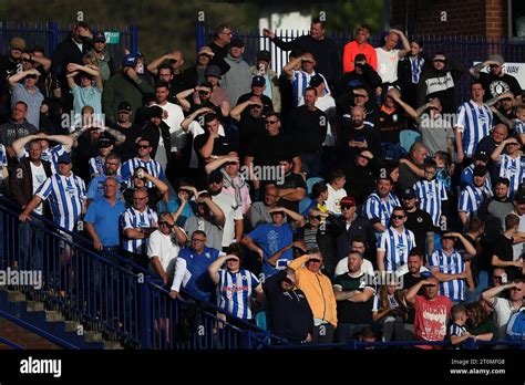 Sheffield Wednesday Fans Watch On During The Sky Bet Championship Match