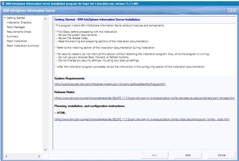 Instructions For Installing IBM InfoSphere Information Server 11 7 1 1 Service Pack 1