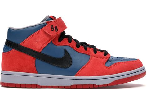 Nike Sb Dunk Mid Spider Man 314383 401