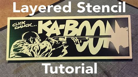 Layered Stencil Tutorial YouTube
