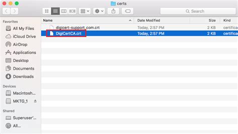 Mac Os X El Capitan Create Csr And Install Ssl Certificate