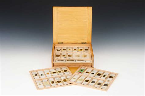 Lot 122 A Good Collection Of Geological Microscope