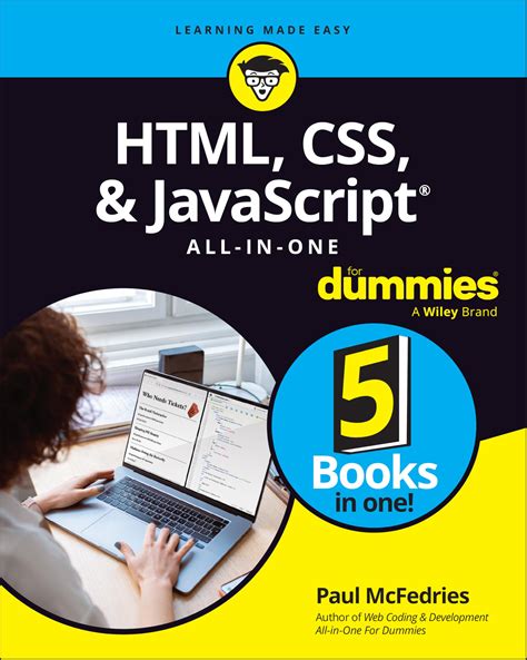 Html Css And Javascript All In One For Dummies Uk Mcfedries Paul 9781394164684 Books