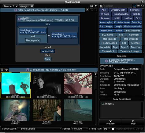 FilmLight Image Library