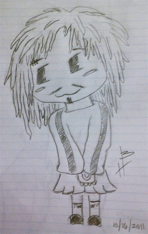 Chibi Jonathan Davis Korns Singer Sketches Drawing Sketches Artwork