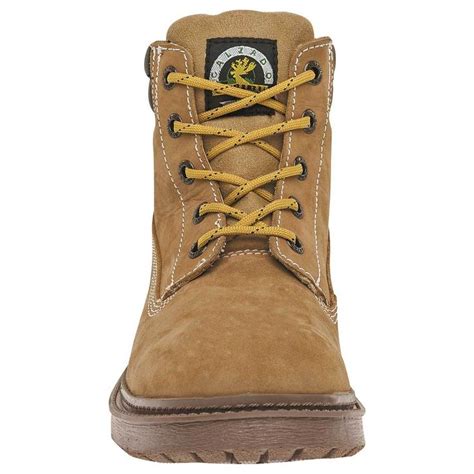 Botas Casuales Exterior Piel Color Amarillo De Caribu Botas De