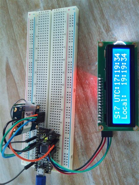 Gps Clock Time Adjusted To Timezone And Daylight Saving Time