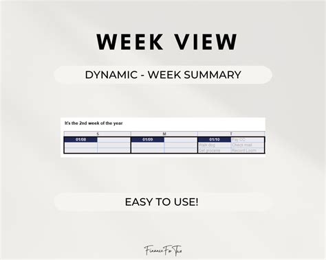 2023 Excel Calendar Updates Automatically Etsy