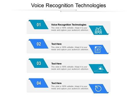 Voice Recognition Technologies Ppt Powerpoint Presentation Model Guide