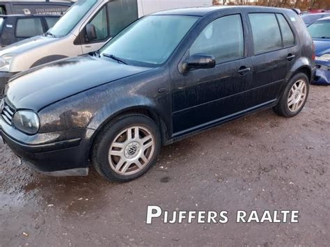 Volkswagen Golf Iv 1 8 20v Turbo Sloopvoertuig 1998 Zwart