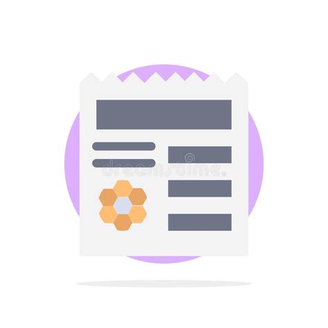 Basic Ui Manu Document Abstract Circle Background Flat Color Icon