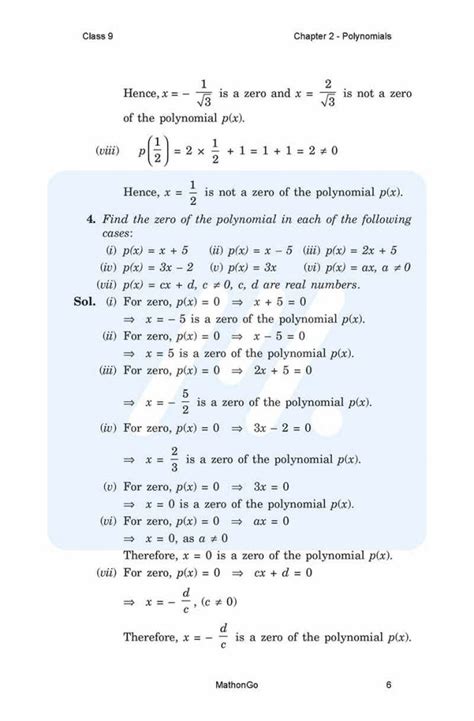 Ncert Solutions For Class 9 Maths Chapter 2 Exercise 22 Mathongo