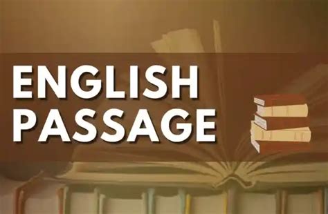English Passage Complete Guide With Solved Examples